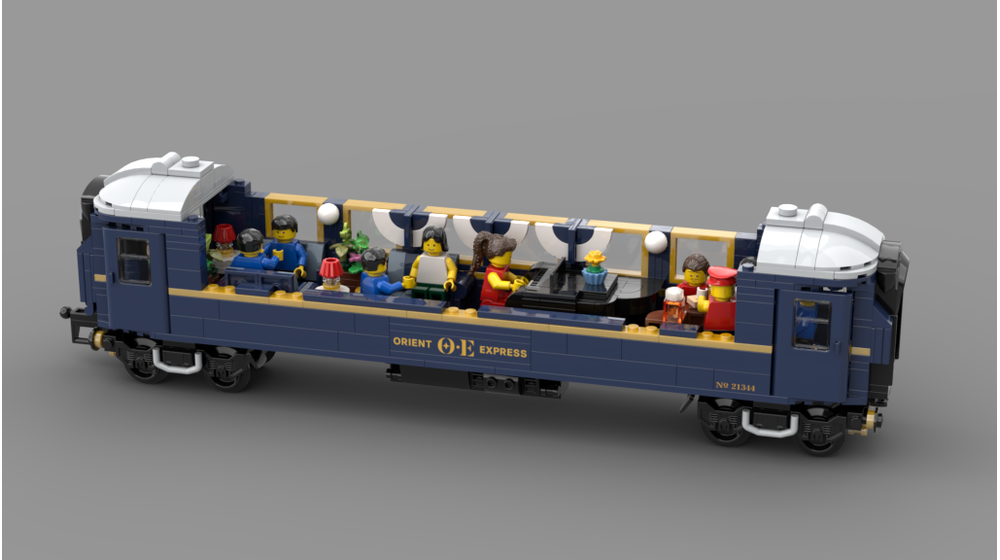 Lego Moc Orient Express The Ultimate Collection By Trainswithlights