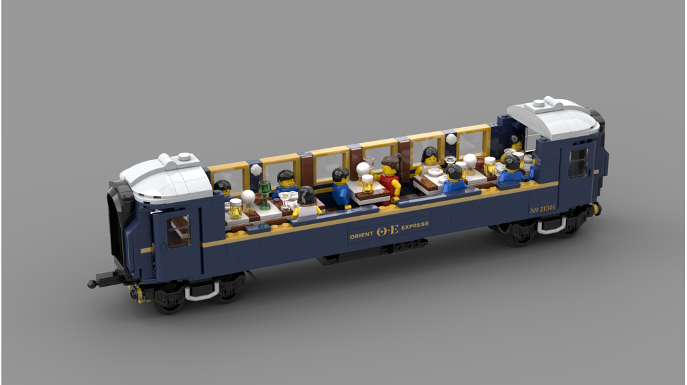 Lego Moc Orient Express The Ultimate Collection By Trainswithlights