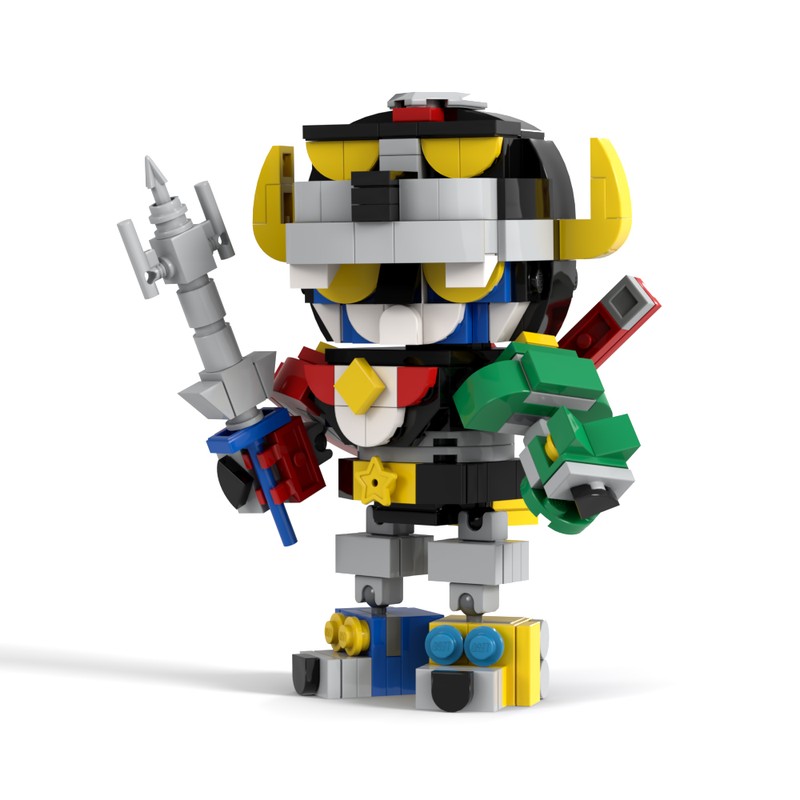 LEGO MOC Mini VOLTRON by choi_dambaek | Rebrickable - Build with LEGO