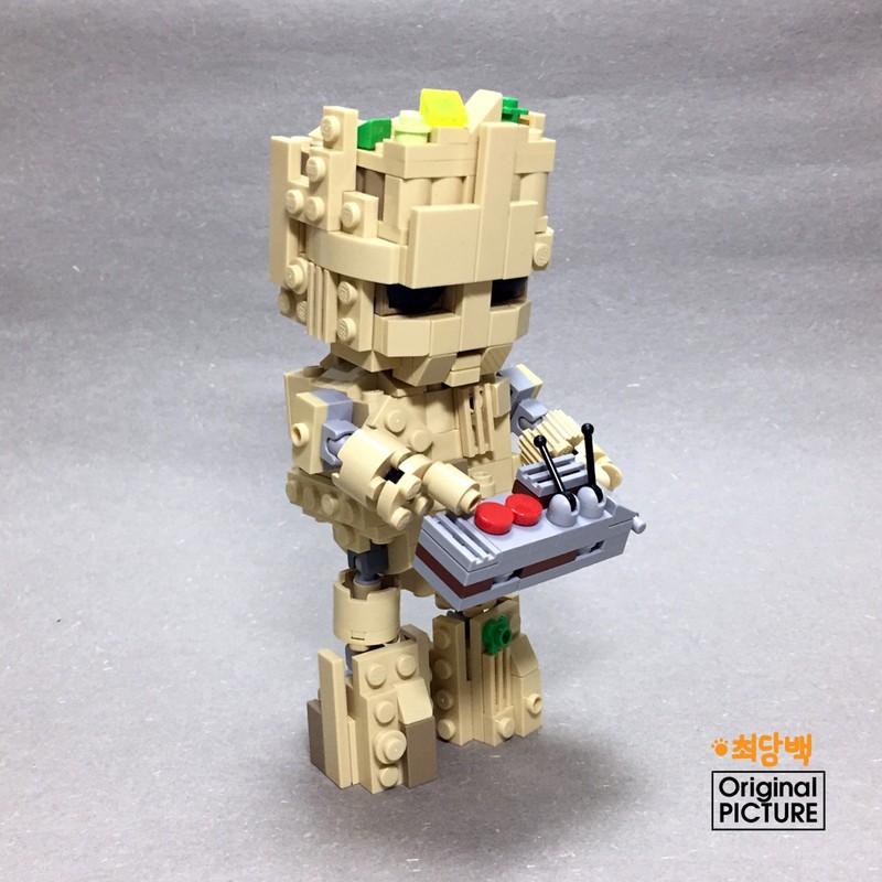 LEGO MOC BABY GROOT by choi_dambaek | Rebrickable - Build with LEGO