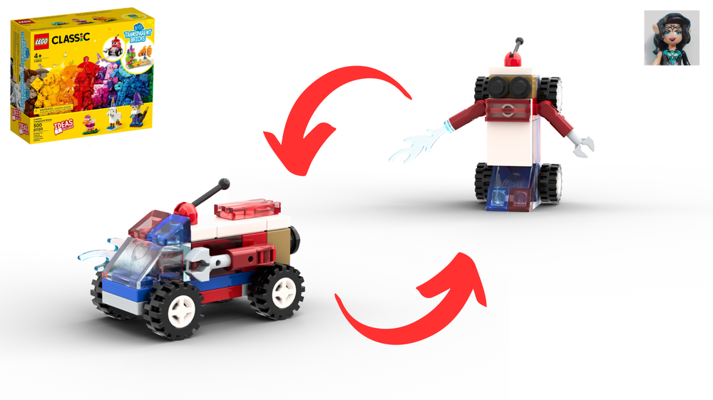 LEGO MOC 11013 Transformer by Lenarex | Rebrickable - Build with LEGO