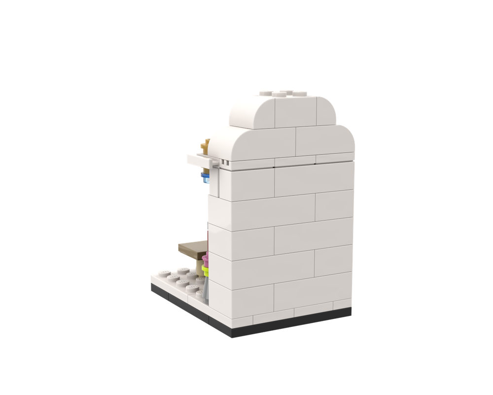 Lego Moc 11005 Ornate Fireplace By Brickalchemist Rebrickable