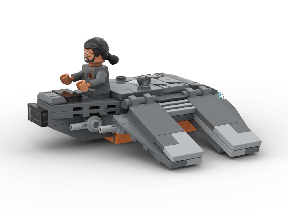LEGO MOC Zeta Class Cargo Shuttle by Doudoubricks | Rebrickable - Build ...