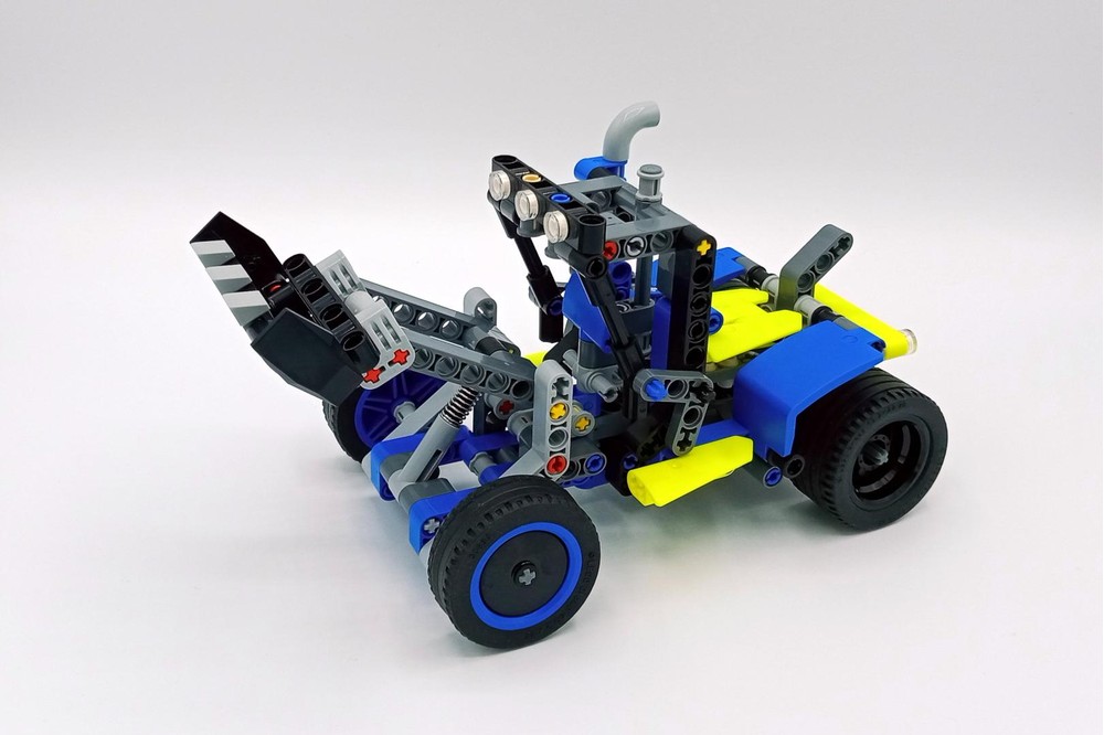 LEGO MOC 42164 Wheel Loader by Nequmodiva | Rebrickable - Build with LEGO