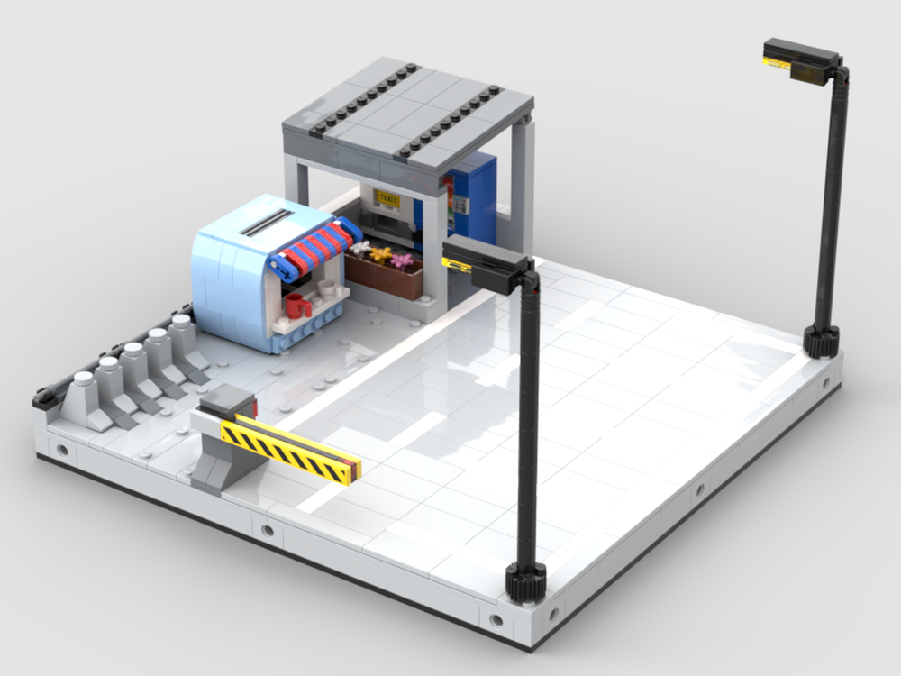 LEGO MOC Car parking by Mh.bricks | Rebrickable - Build with LEGO