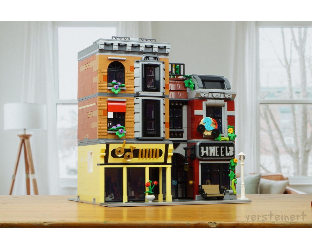 LEGO MOC 10312 – Music Shop by Versteinert | Rebrickable - Build with LEGO
