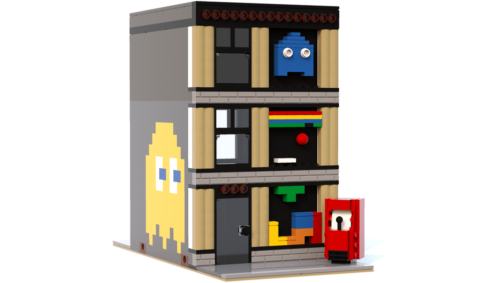LEGO MOC Arcade Paradise by jval | Rebrickable - Build with LEGO