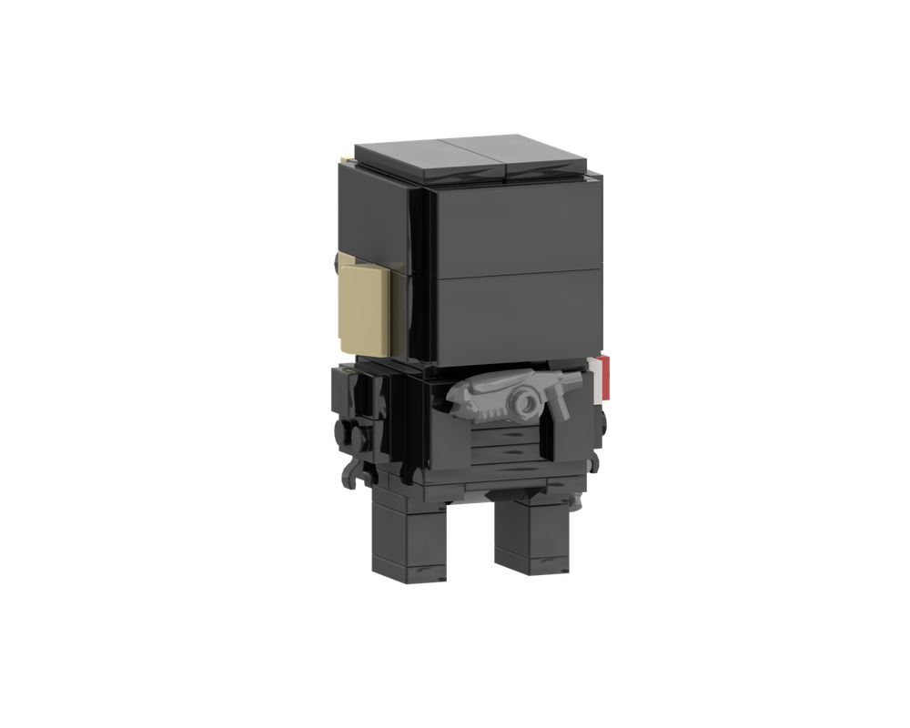 LEGO MOC Commander Shepard Brickhead (Male) by Bucktopus | Rebrickable ...