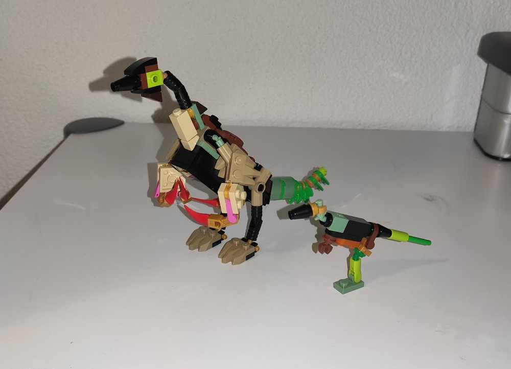 LEGO MOC Therizinosaurus cheloniformis by the_Immortal | Rebrickable ...