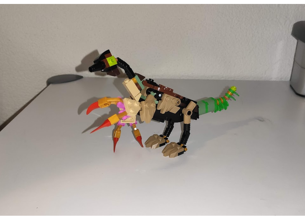 Lego Moc Therizinosaurus Cheloniformis By Theimmortal Rebrickable