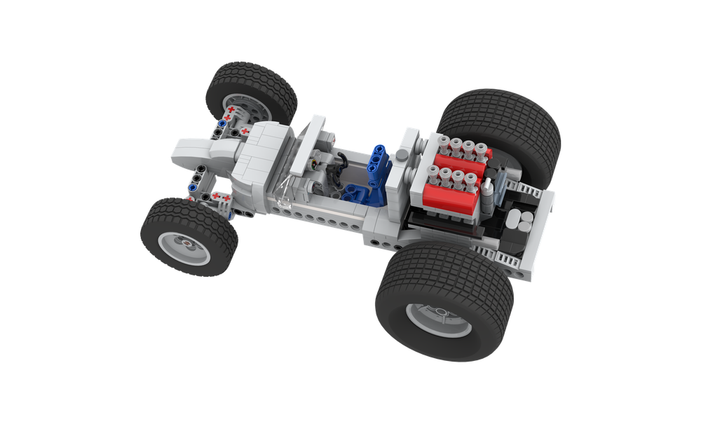 Lego Moc Bathtub Dragster By Lixander A Rebrickable Build With Lego