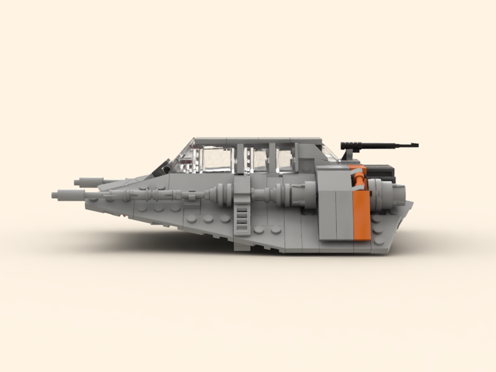 Lego Moc T 47 Snowspeeder Minifig Scale By Alexkipodre Rebrickable