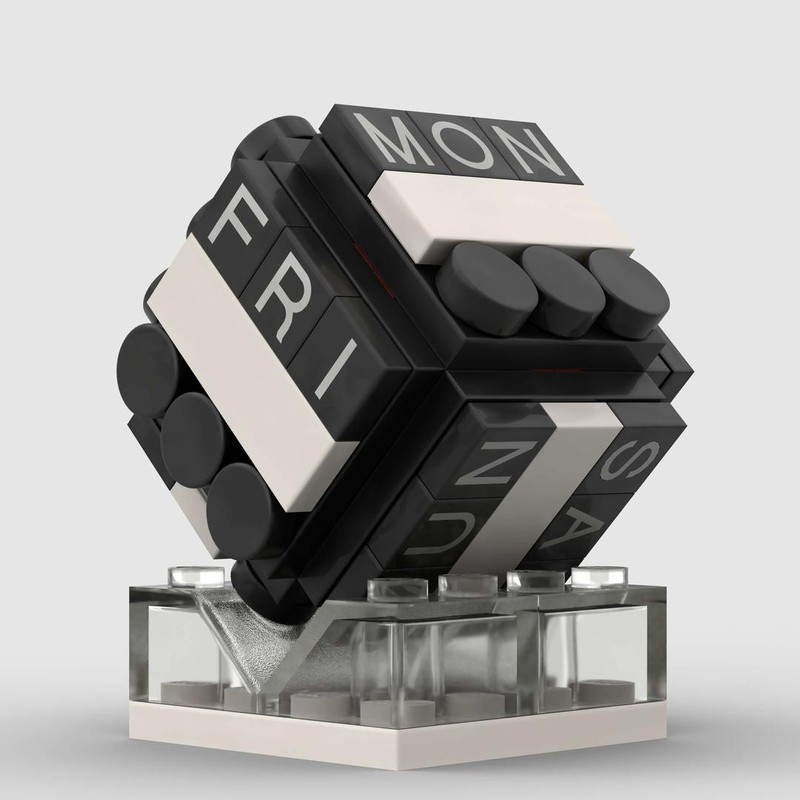 LEGO MOC Week Cube by uminuo | Rebrickable - Build with LEGO
