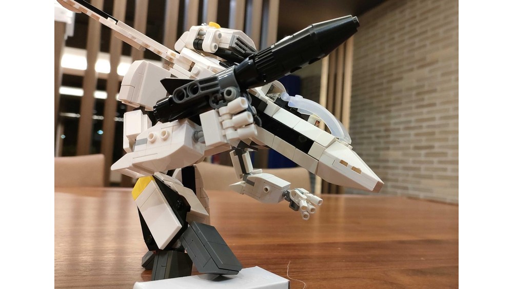 Lego Moc Macross Vf 1s Valkyrie By Engura Rebrickable Build With Lego