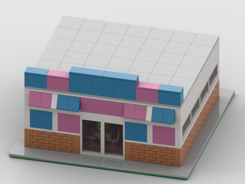 LEGO MOC Mr.Beast Burger Restaurant by nibman_bricks | Rebrickable ...