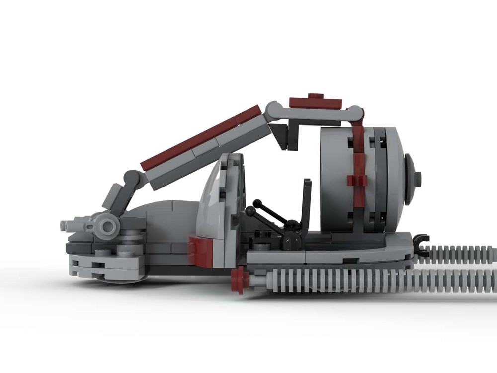 Lego Moc Republic Swamp Speeder Moc By Ksknn Rebrickable Build With
