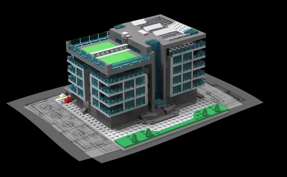 LEGO MOC Office Headquarters by SWi74 | Rebrickable - Build with LEGO