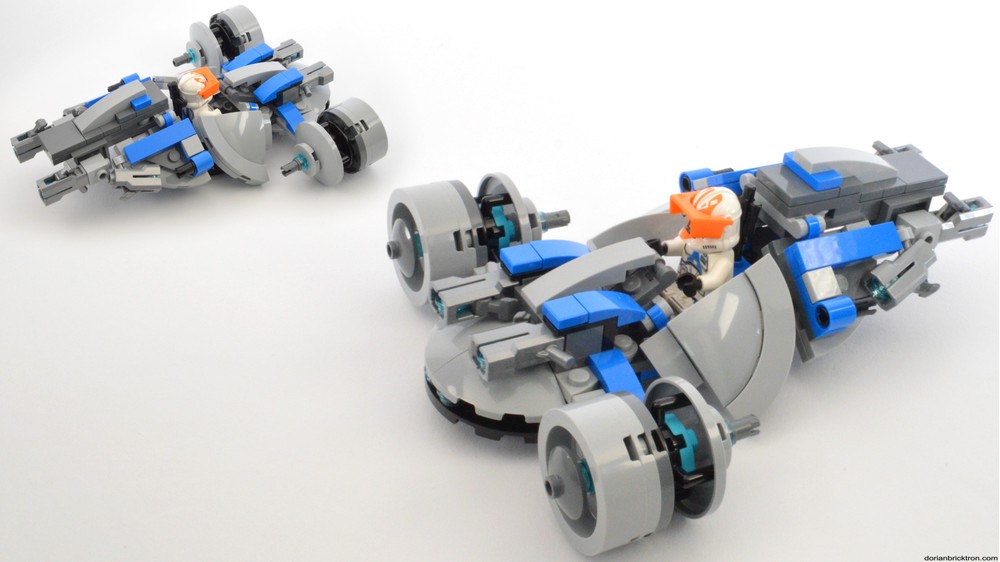 Lego Moc 332nd Clone Hunter By Dorianbricktron Rebrickable Build