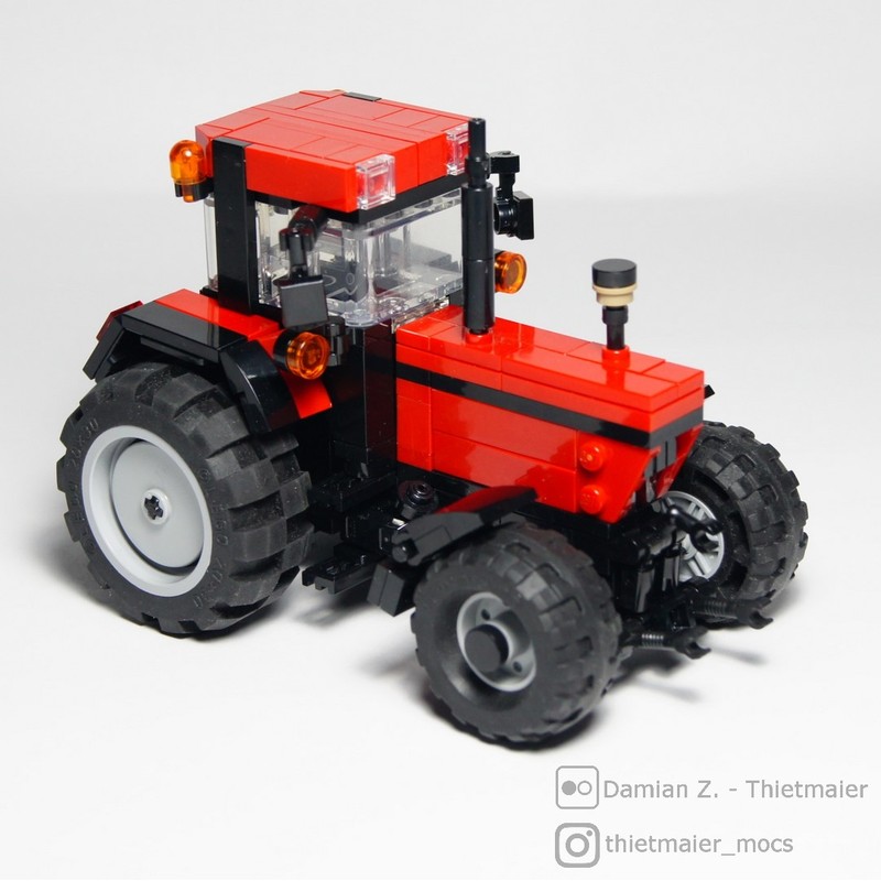 LEGO MOC CASE 1455XL tractor by thietmaier_mocs | Rebrickable - Build ...