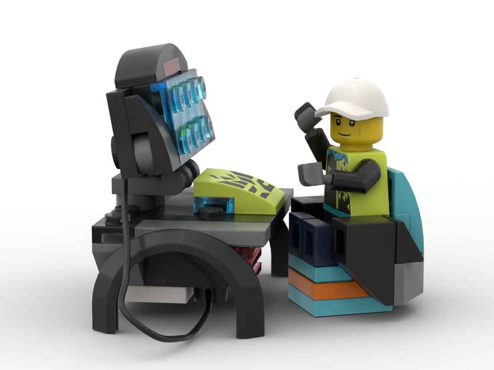 LEGO MOC-170329 60383 Gamer by se1977 | Rebrickable - Build with LEGO
