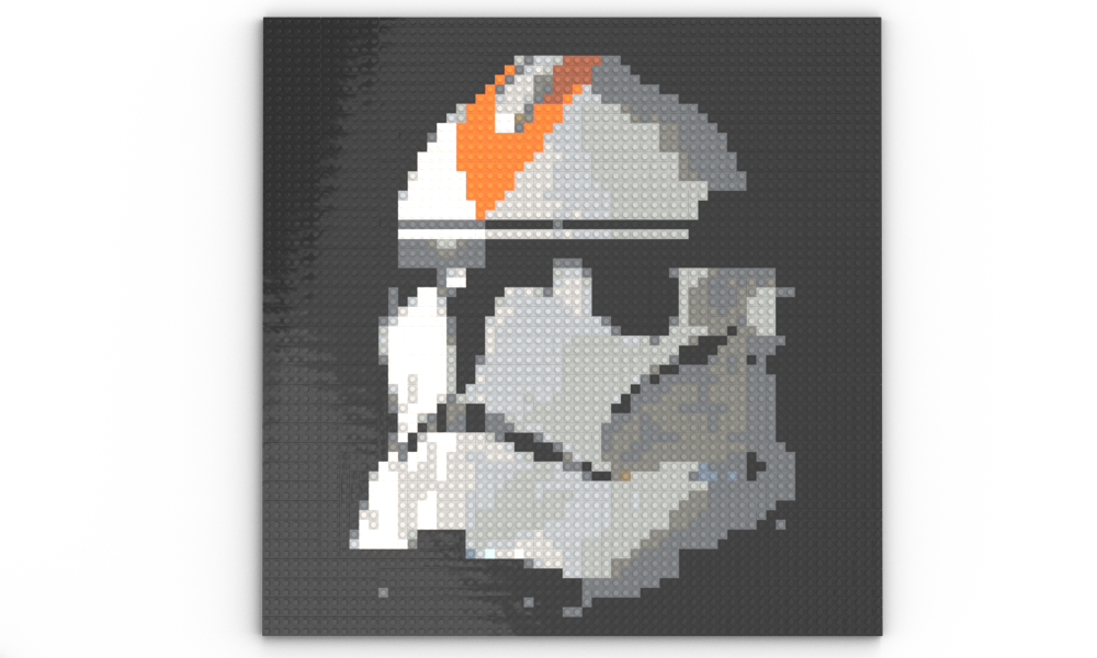 LEGO MOC P2 clone 212th grunt mosaic by Tiggerljc | Rebrickable - Build ...