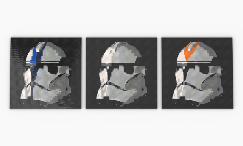 LEGO MOC P2 Mosaic pack + republic symbol by Tiggerljc | Rebrickable ...