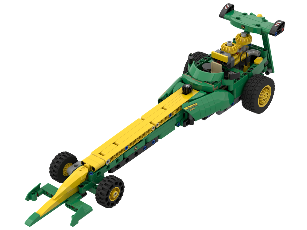 LEGO MOC 42168 Deere Dragster by mla2 | Rebrickable - Build with LEGO