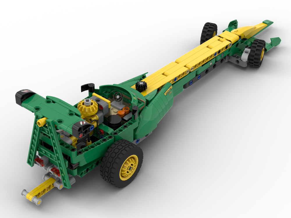 LEGO MOC 42168 Deere Dragster by mla2 | Rebrickable - Build with LEGO