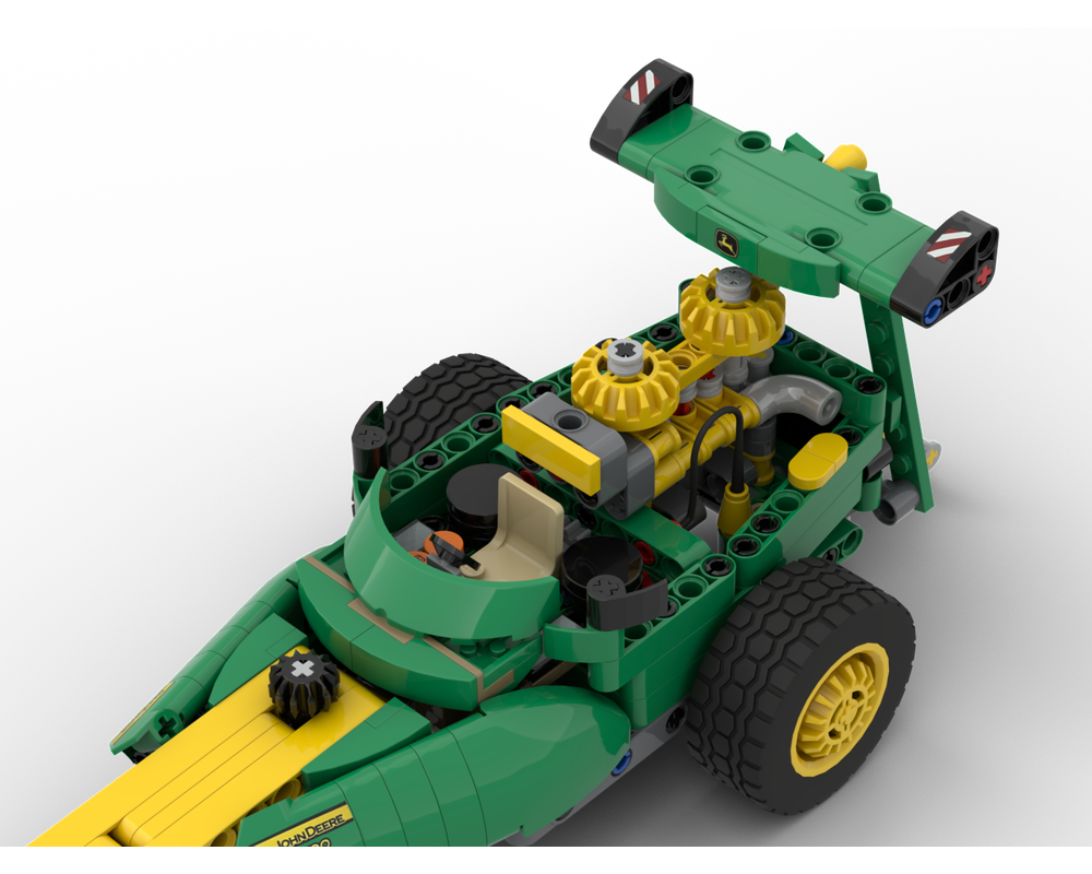 LEGO MOC 42168 Deere Dragster by mla2 | Rebrickable - Build with LEGO