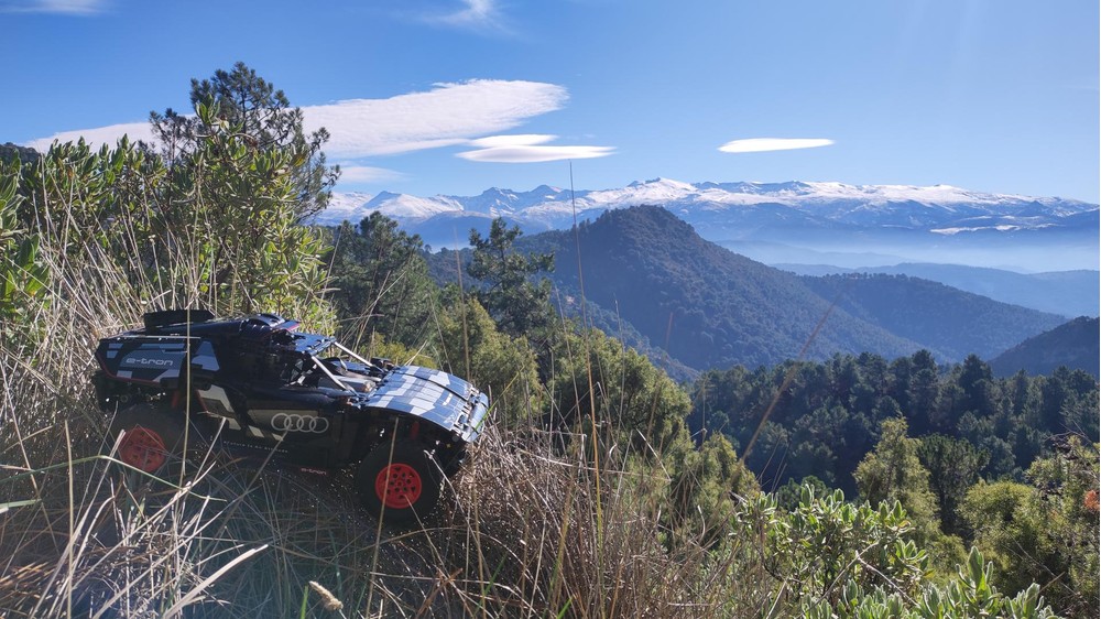 LEGO MOC Audi RS Q E-Tron 42160 Mod with 4 BuWizz Motors by Another ...