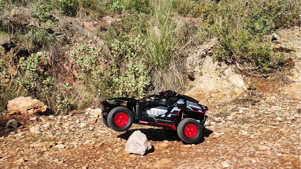 Lego Moc Audi Rs Q E Tron 42160 Mod With 4 Buwizz Motors By Another