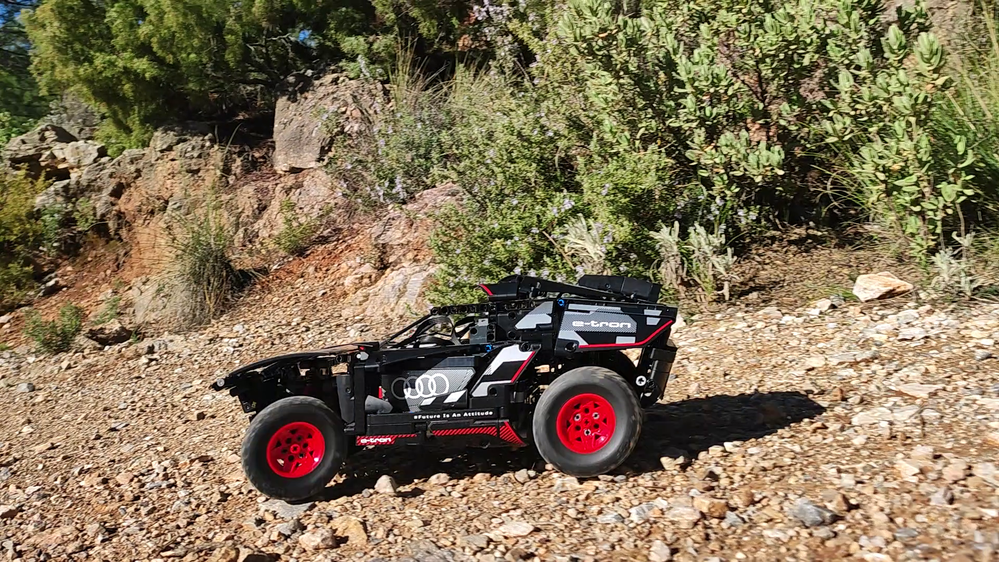 Lego Moc Audi Rs Q E Tron 42160 Mod With 4 Buwizz Motors By Another