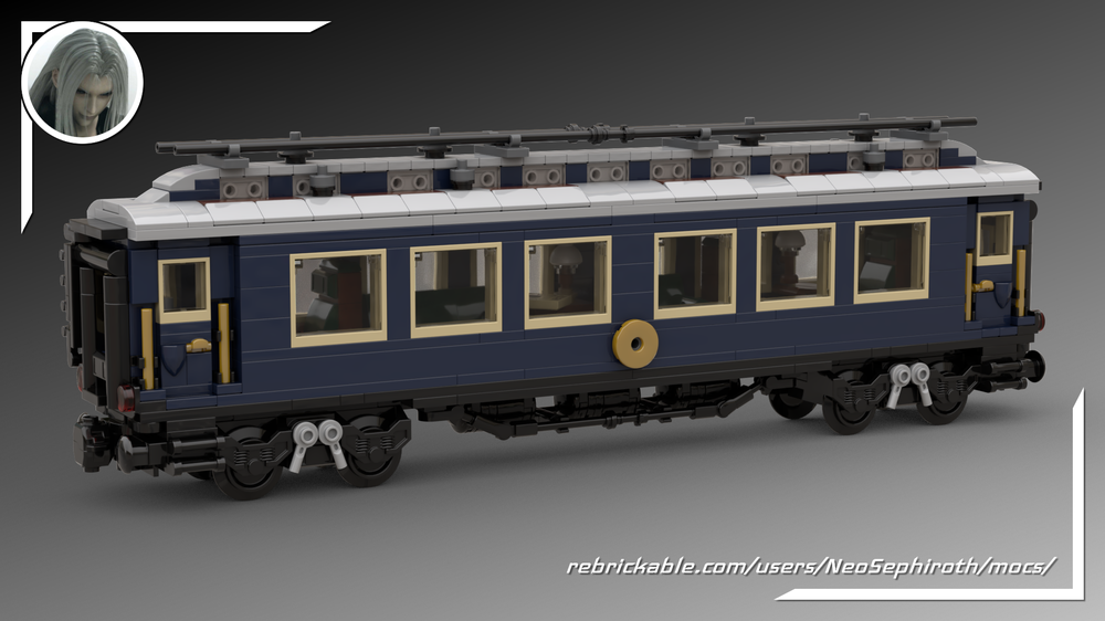 LEGO MOC Orient Express 1st class wagon by NeoSephiroth | Rebrickable ...