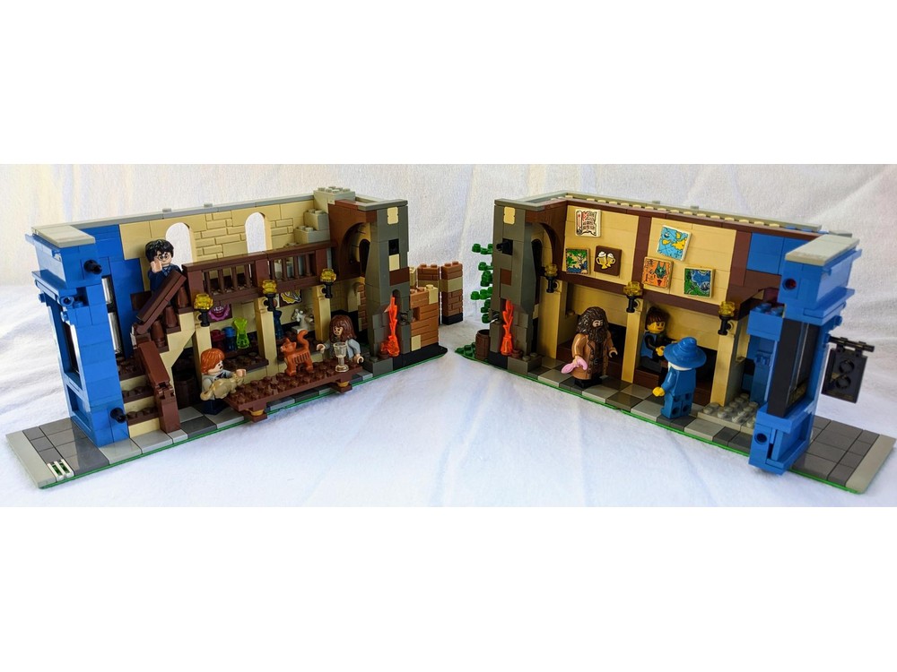 LEGO MOC Leaky Cauldron (HP Modular) by penumbra12 | Rebrickable ...