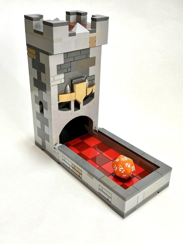 LEGO MOC Mini Dice Tower 3 by Vnavone | Rebrickable - Build with LEGO
