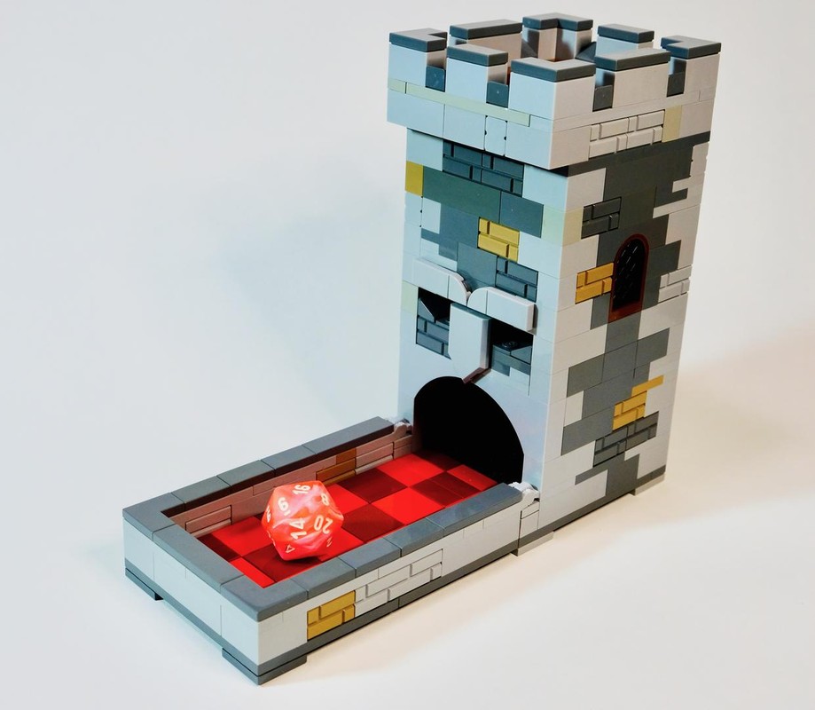 LEGO MOC Mini Dice Tower 2 by Vnavone | Rebrickable - Build with LEGO