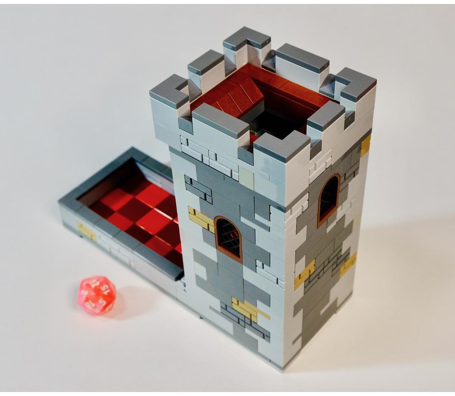 LEGO MOC Mini Dice Tower 2 by Vnavone | Rebrickable - Build with LEGO