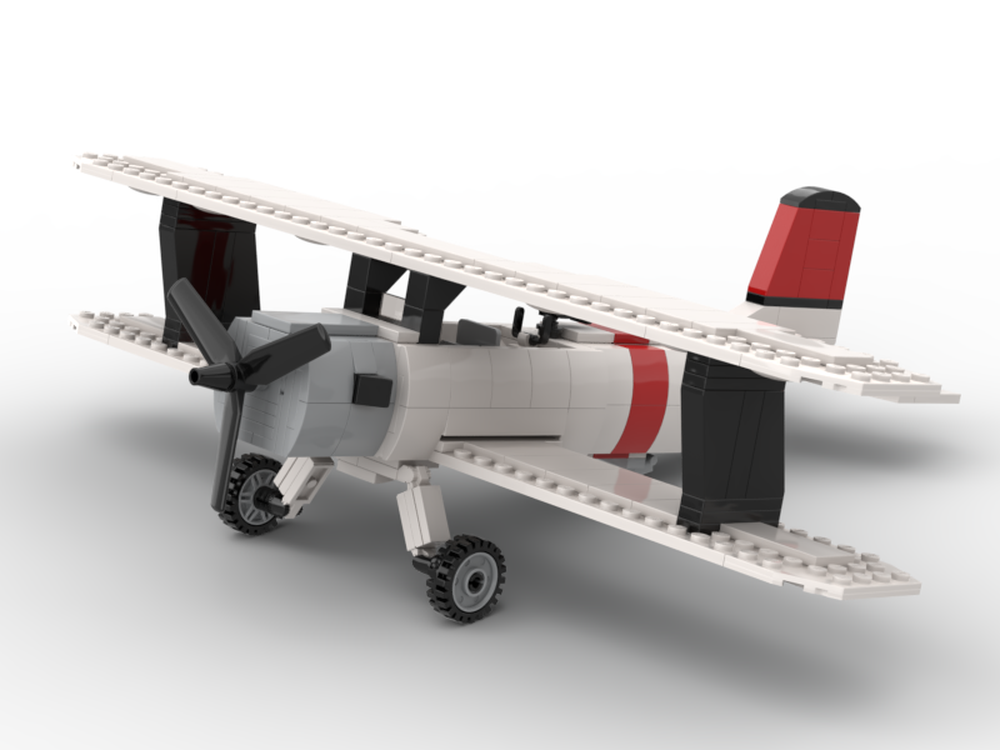 LEGO MOC Recon Biplane Mk.I by SkyBlueAviator | Rebrickable - Build ...