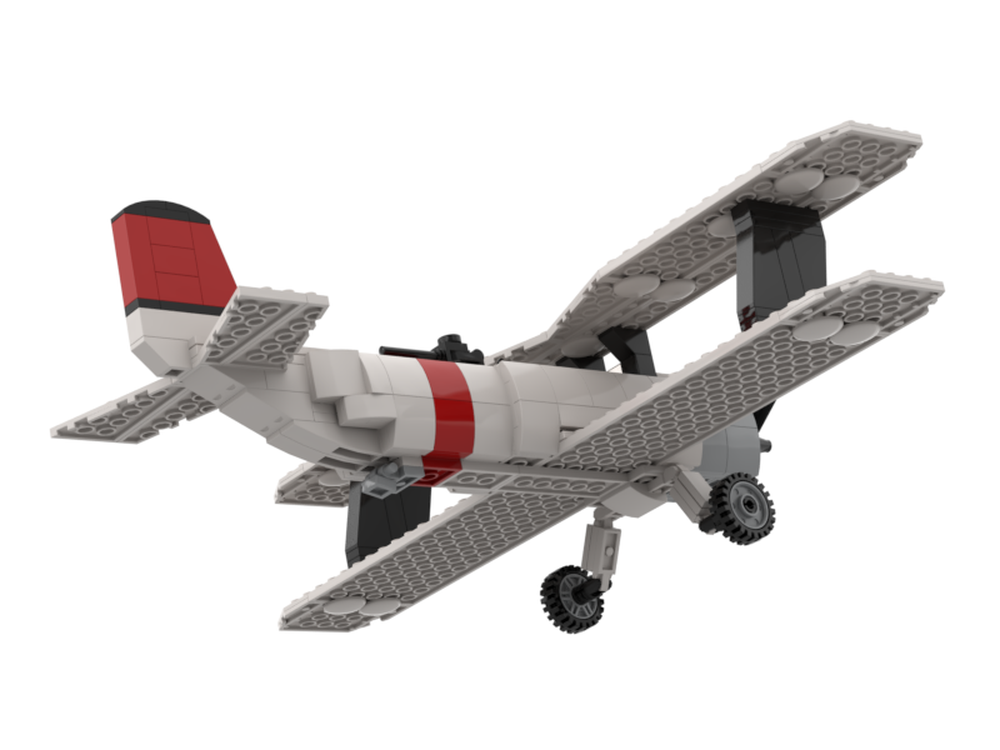 Lego Moc Recon Biplane Mki By Skyblueaviator Rebrickable Build