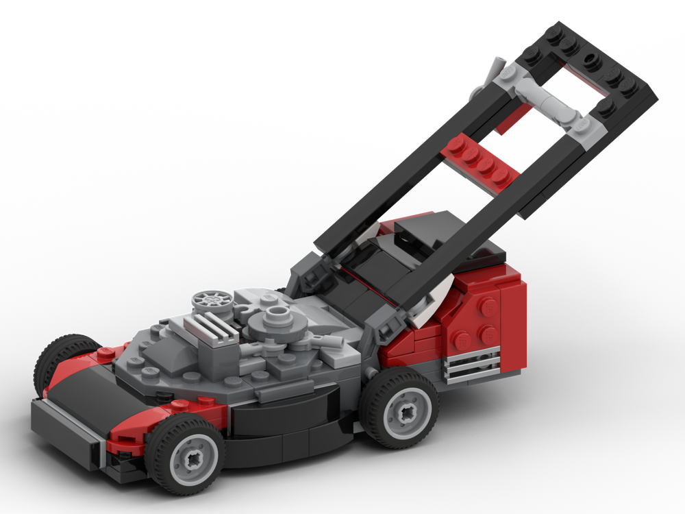 LEGO MOC 31146 Lawn Mower by Dafeld | Rebrickable - Build with LEGO