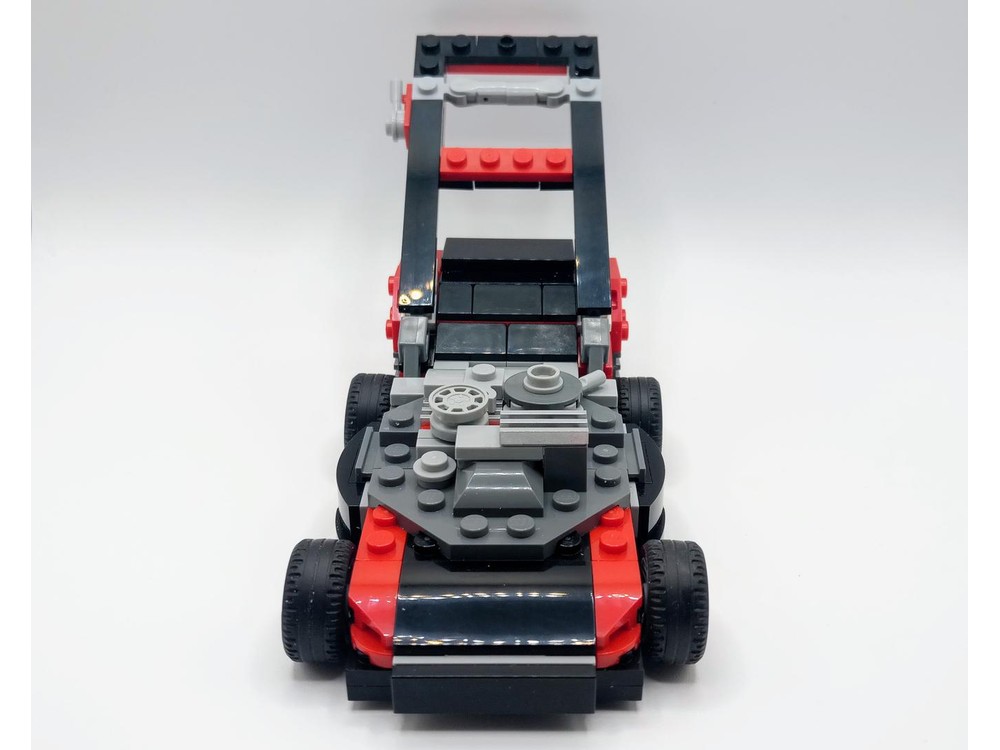 Lego Moc 31146 Lawn Mower By Dafeld Rebrickable Build With Lego