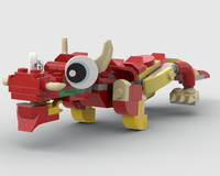 LEGO Set 31145-1 Red Dragon (2024 Creator > Creator 3-in-1 ...