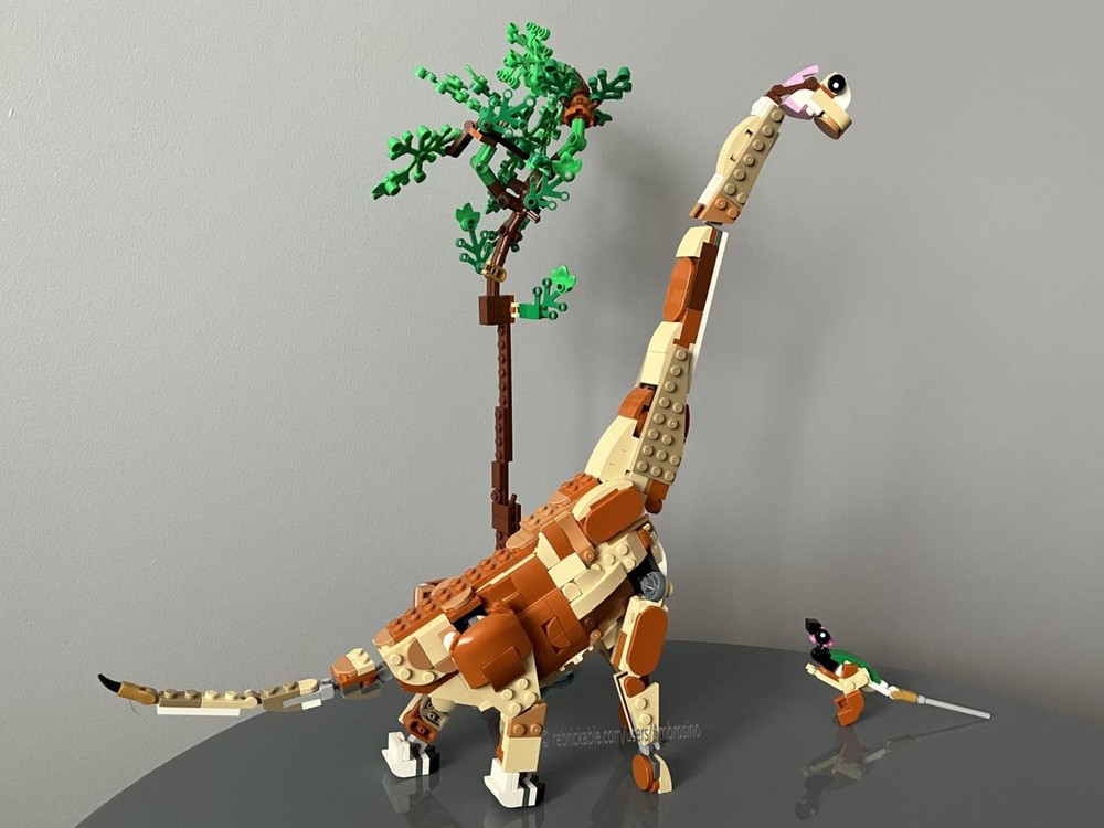 LEGO MOC 31150 Giraffatitan by Ambrosino | Rebrickable - Build with LEGO