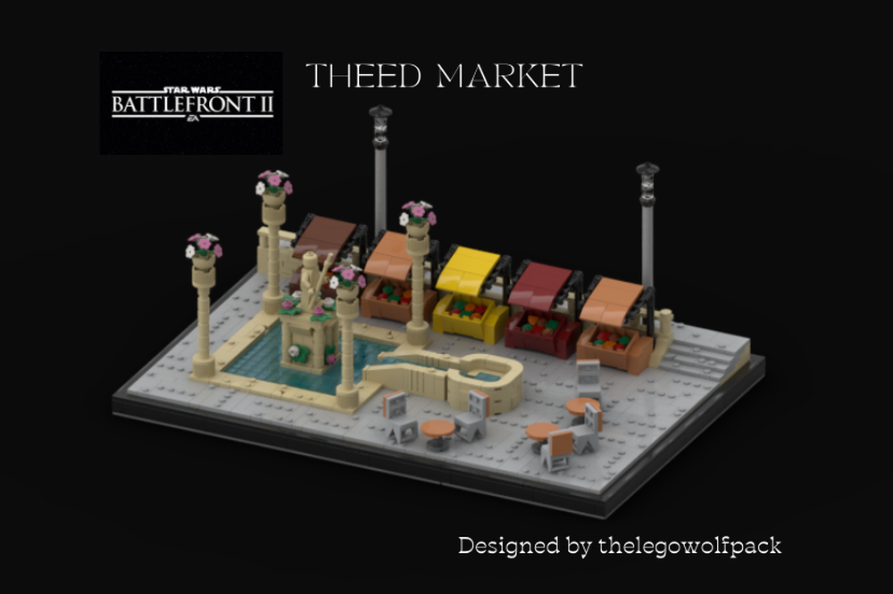 LEGO MOC Theed market by thelegowolfpack | Rebrickable - Build with LEGO
