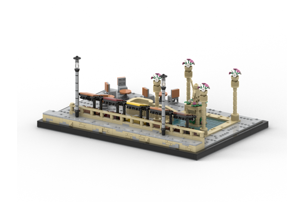Lego Moc Theed Market By Thelegowolfpack Rebrickable Build With Lego