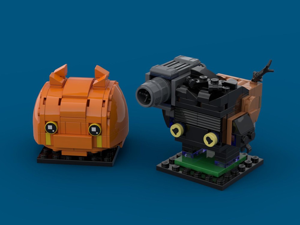 LEGO MOC Risk of Rain 2 Gup and Scavenger Brickheadz by Penguins and ...