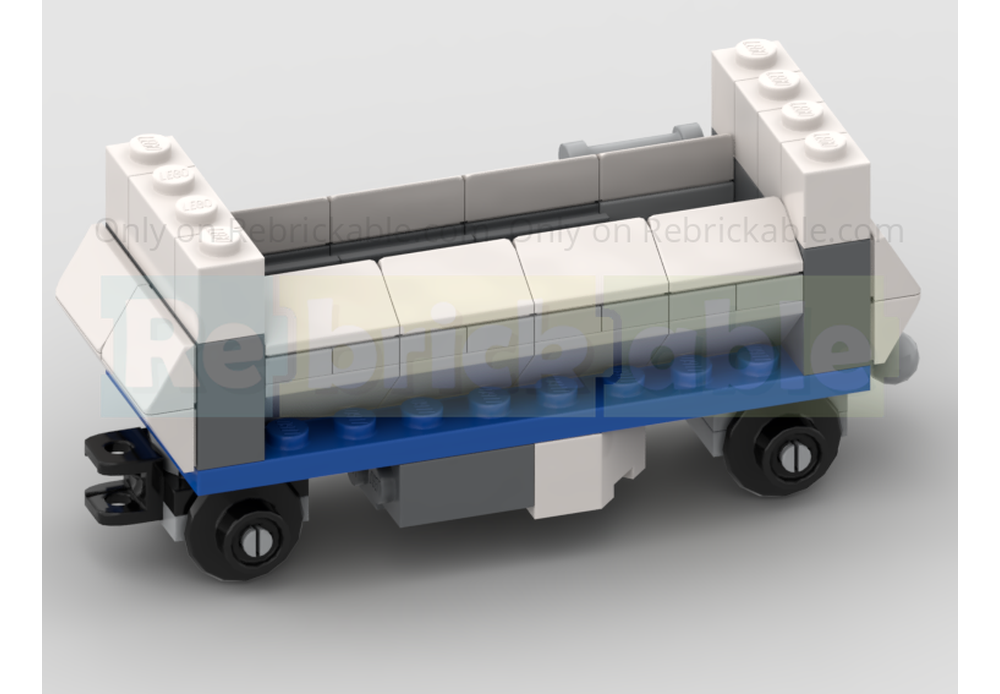 LEGO MOC 40518 Diesel Locomotive & Freight Wagon - Alternate Build Of ...