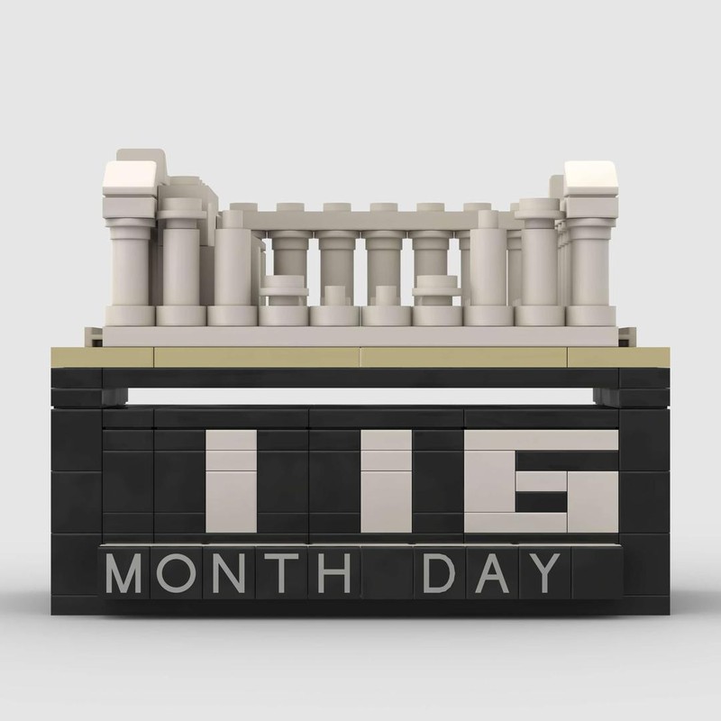 LEGO MOC Calendar with World of Wonders - the Parthenon by uminuo ...