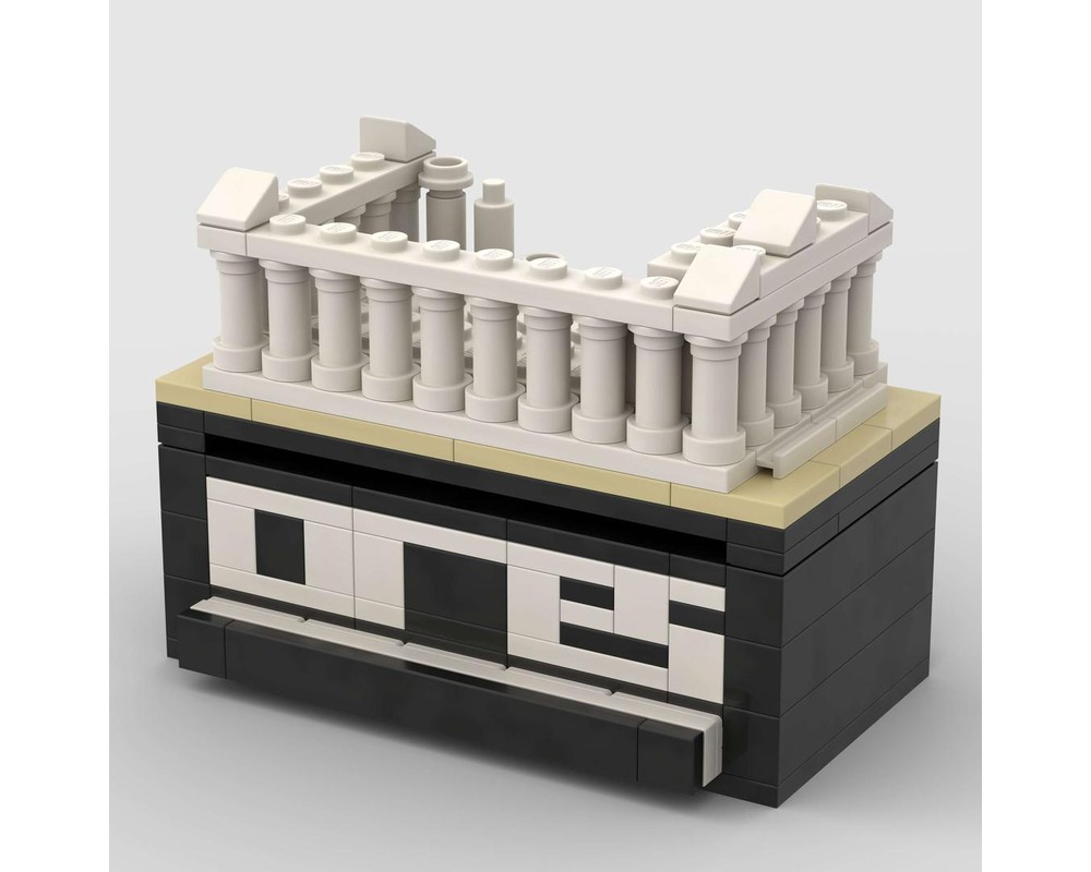 LEGO MOC Calendar with World of Wonders - the Parthenon by uminuo ...