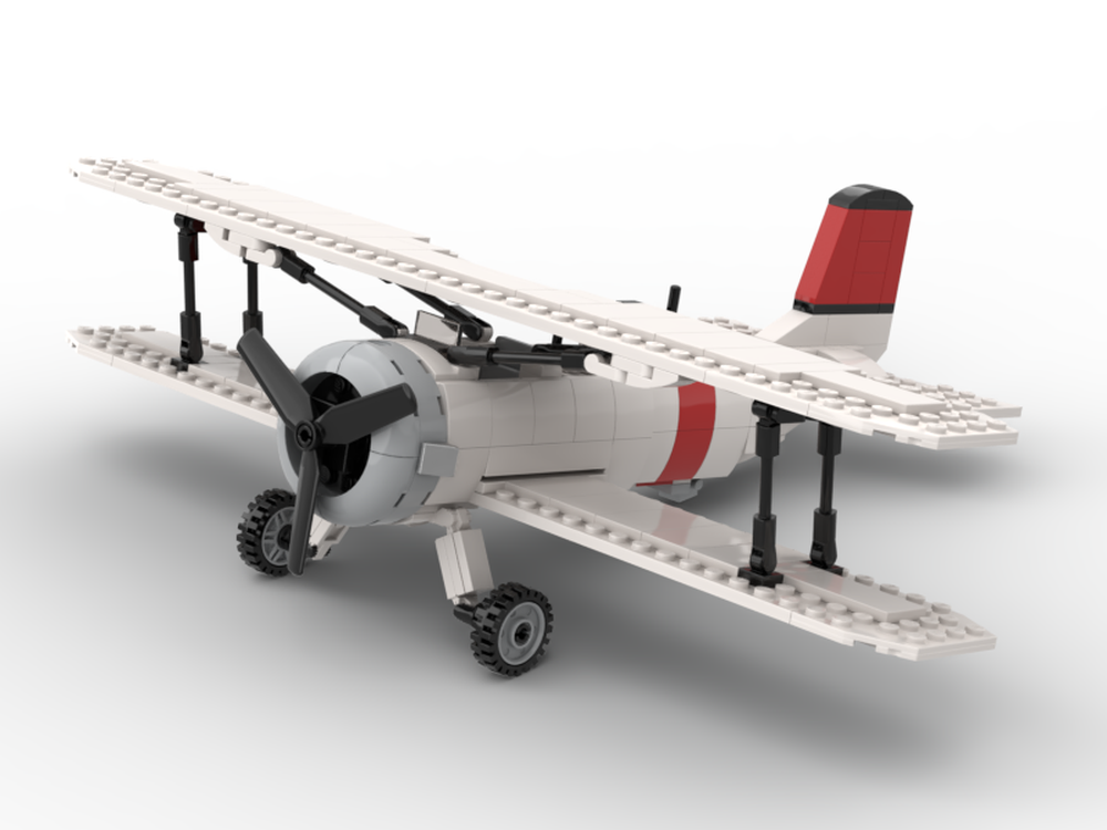 LEGO MOC Recon Biplane Mk.II by SkyBlueAviator | Rebrickable - Build ...